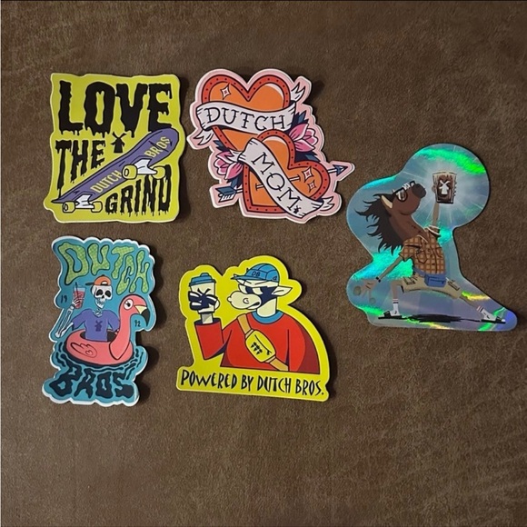 Dutch Bros | Office | Dutch Bros Stickers | Poshmark